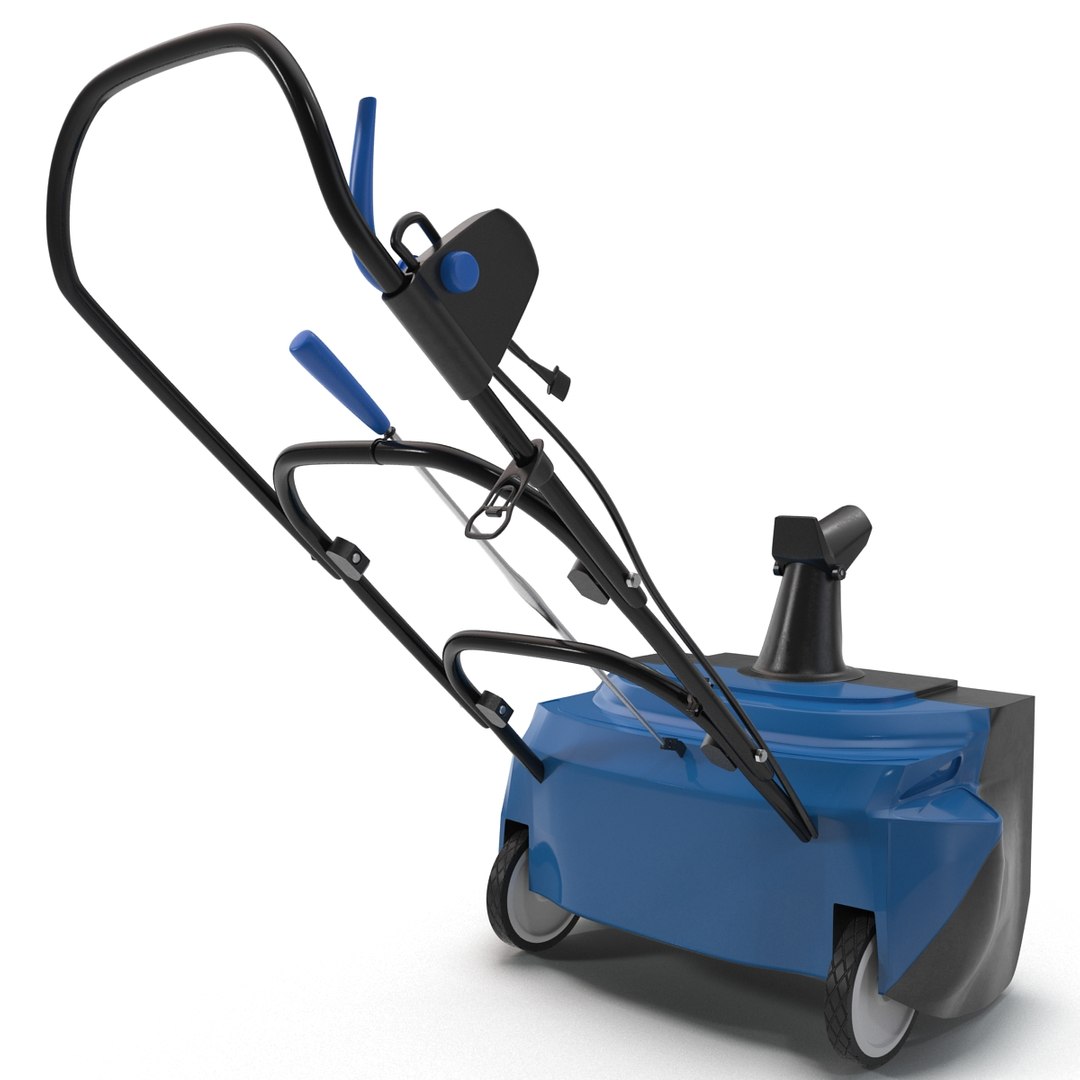Electric Snow Thrower Sj620 3d Max