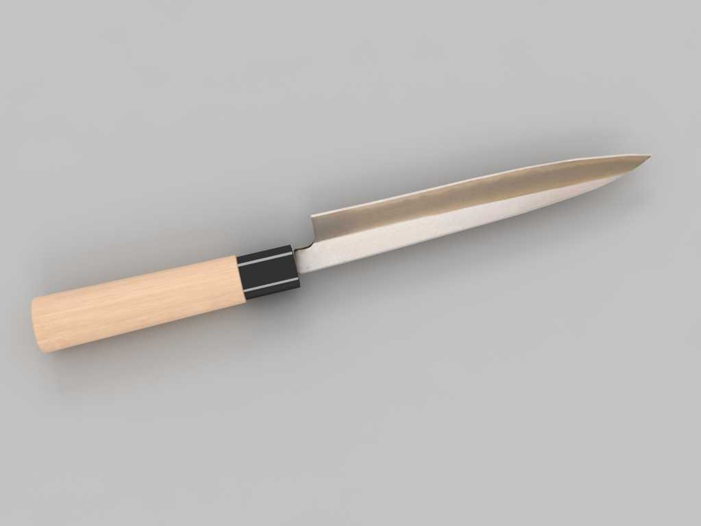 3d kitchen knife model