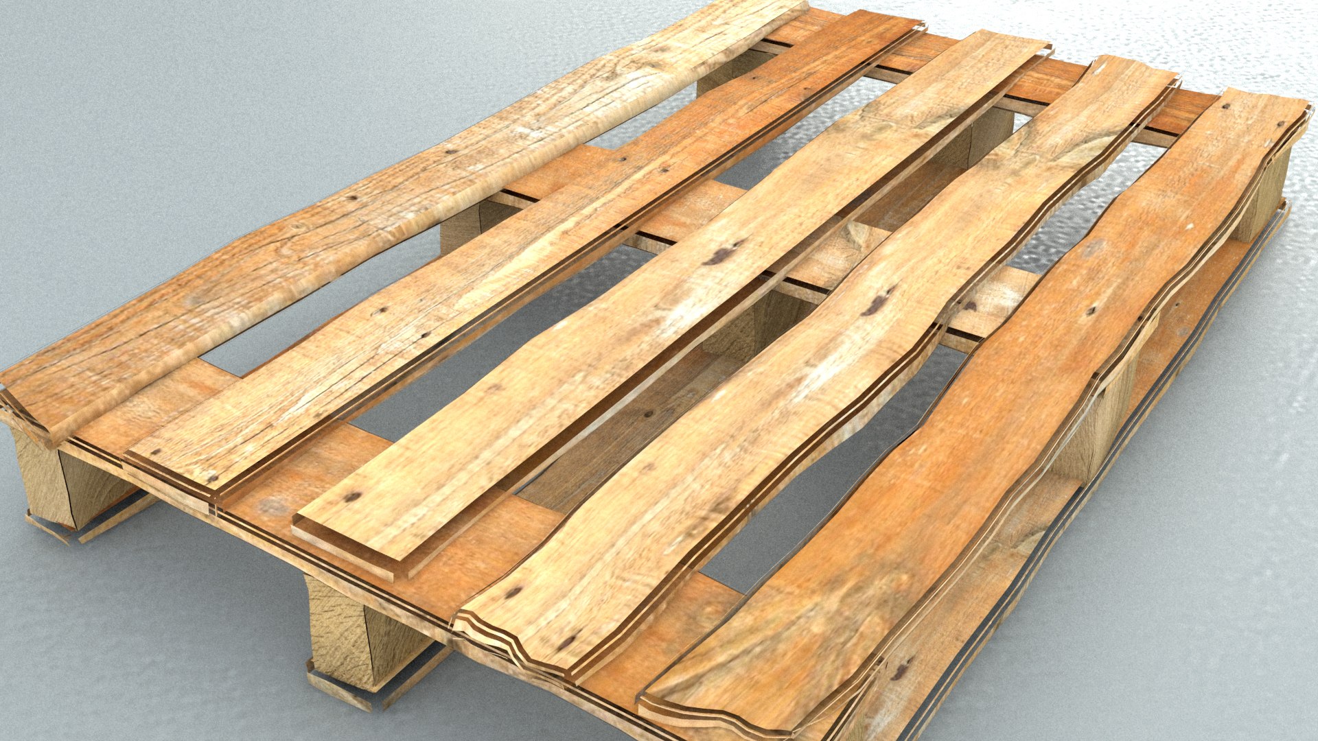 Laos Game Pallet 3D Model - TurboSquid 2046701