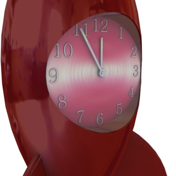 3d rocket clocks