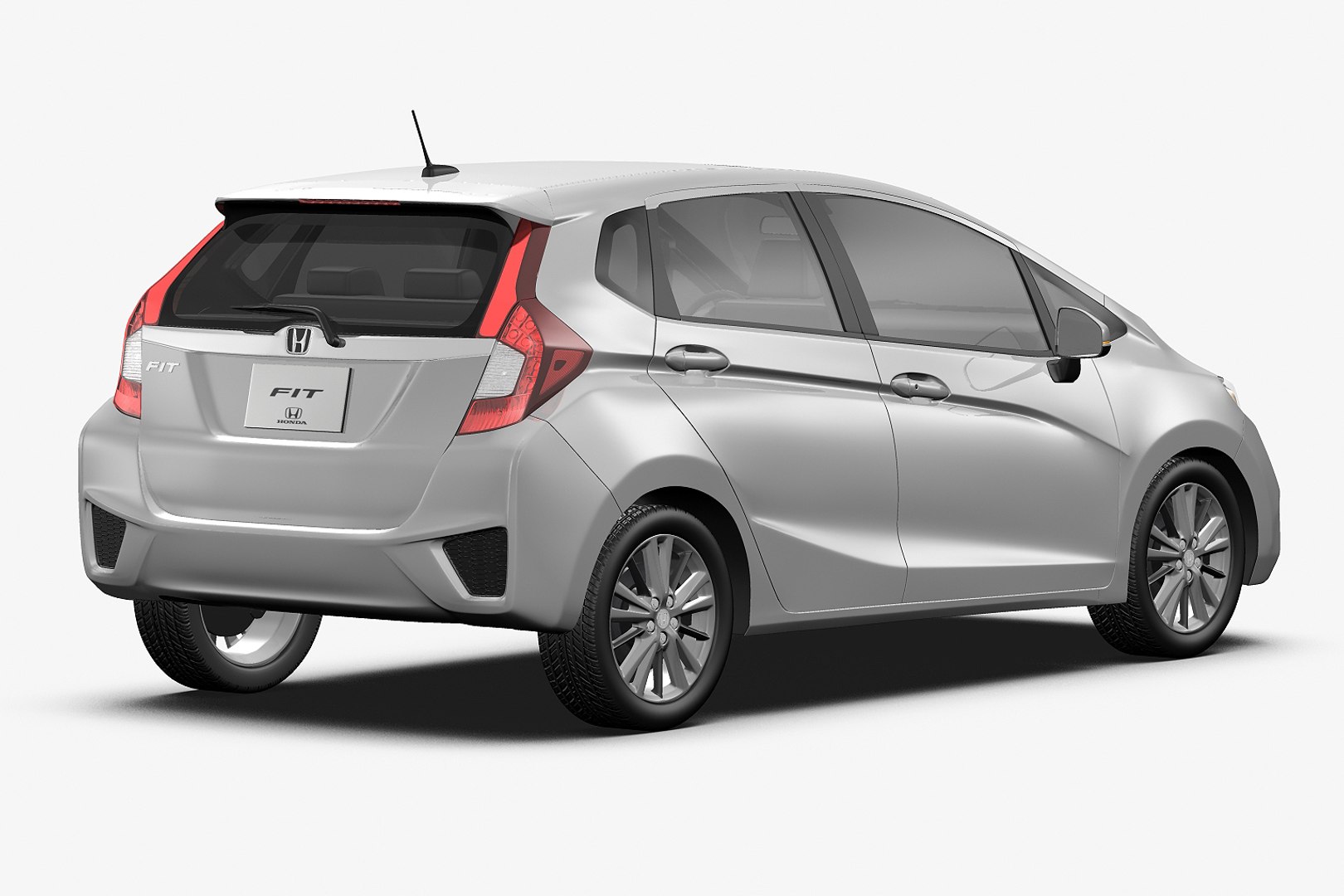 3d Model 2015 Honda Fit