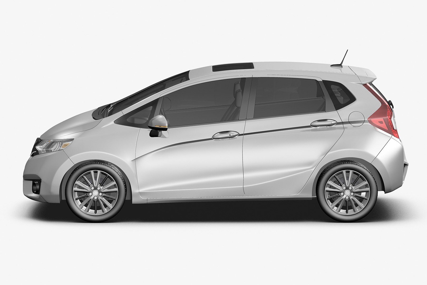 3d Model 2015 Honda Fit