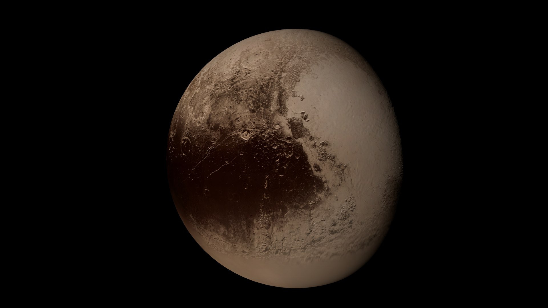 Realistic Pluton 3ds