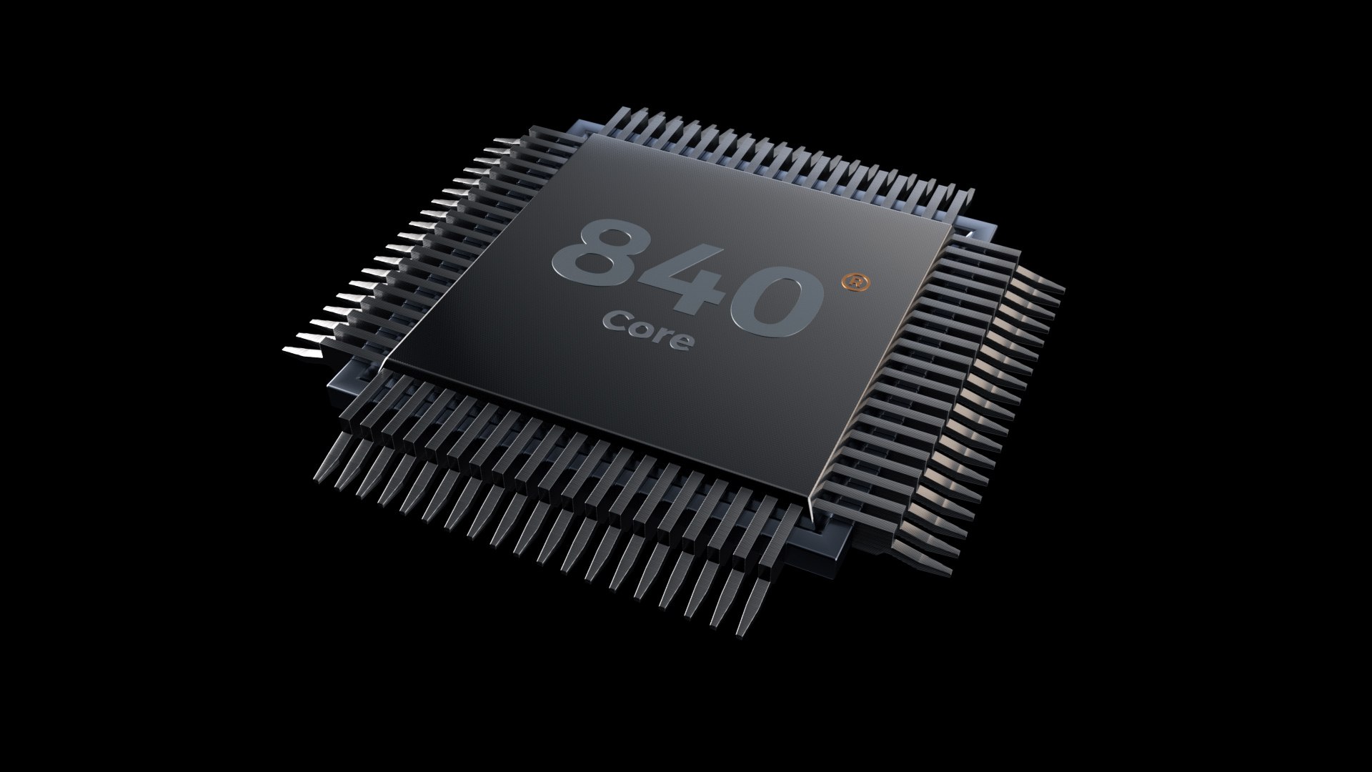 Electron CPU Technology Chip 3D - TurboSquid 2139159