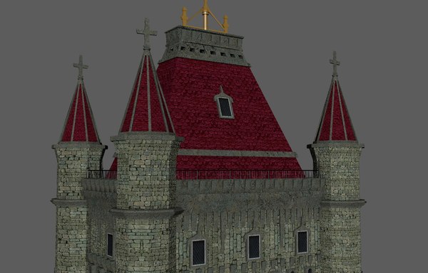 Tower building model - TurboSquid 1694312