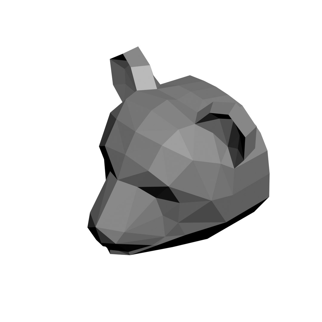 Low-poly Panda 3D - TurboSquid 1245630