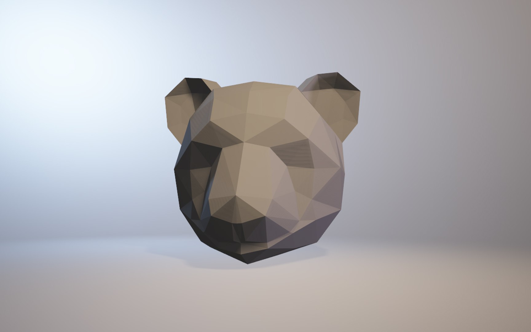 Low-poly Panda 3D - TurboSquid 1245630
