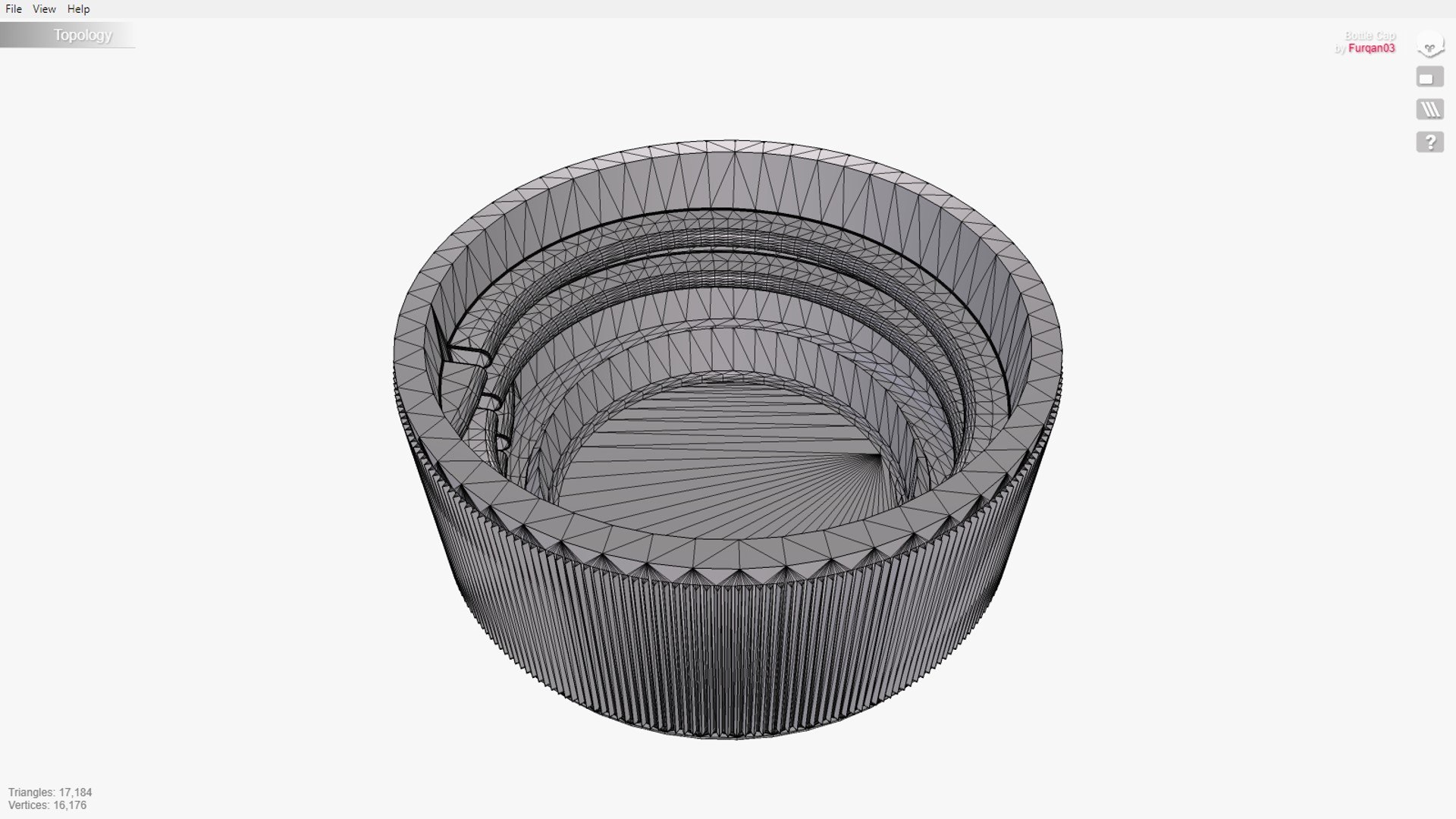 3D Model Bottle Cap - TurboSquid 2096526