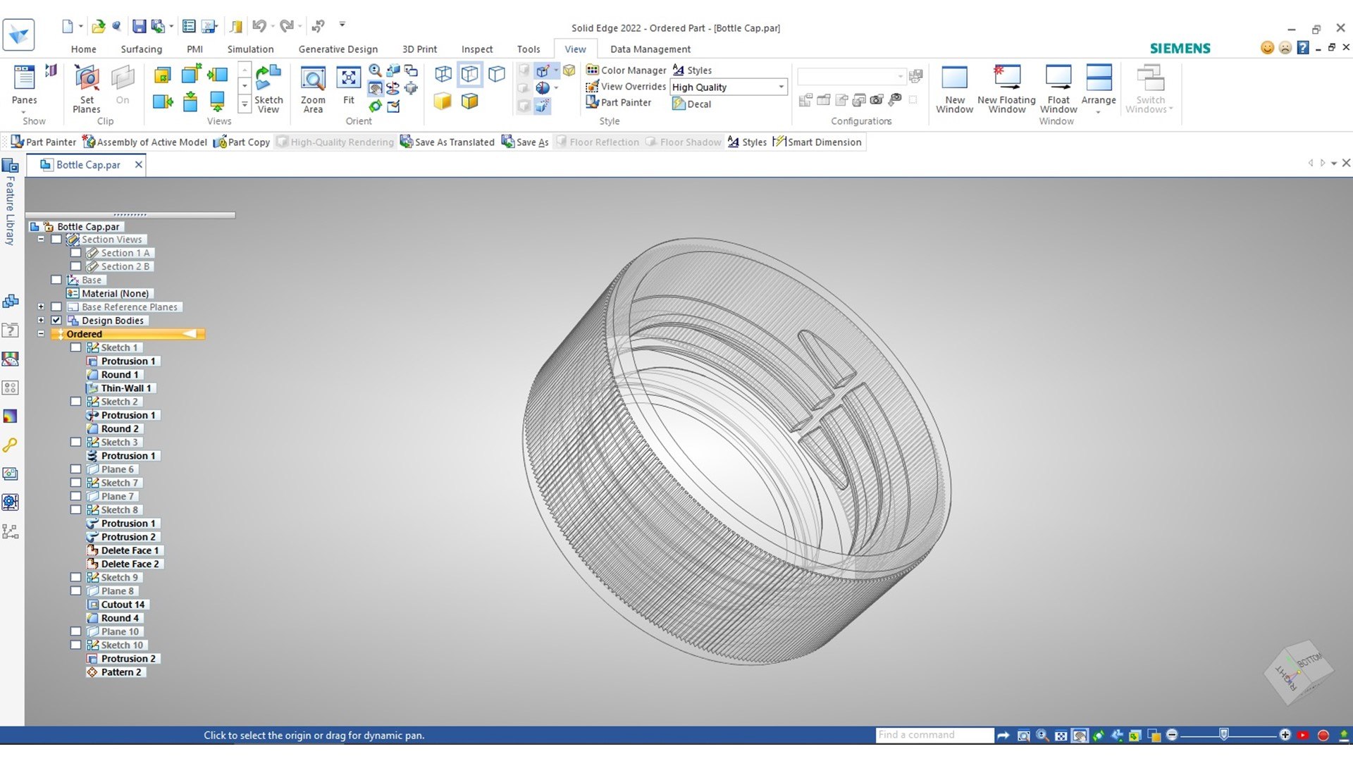 3D Model Bottle Cap - TurboSquid 2096526
