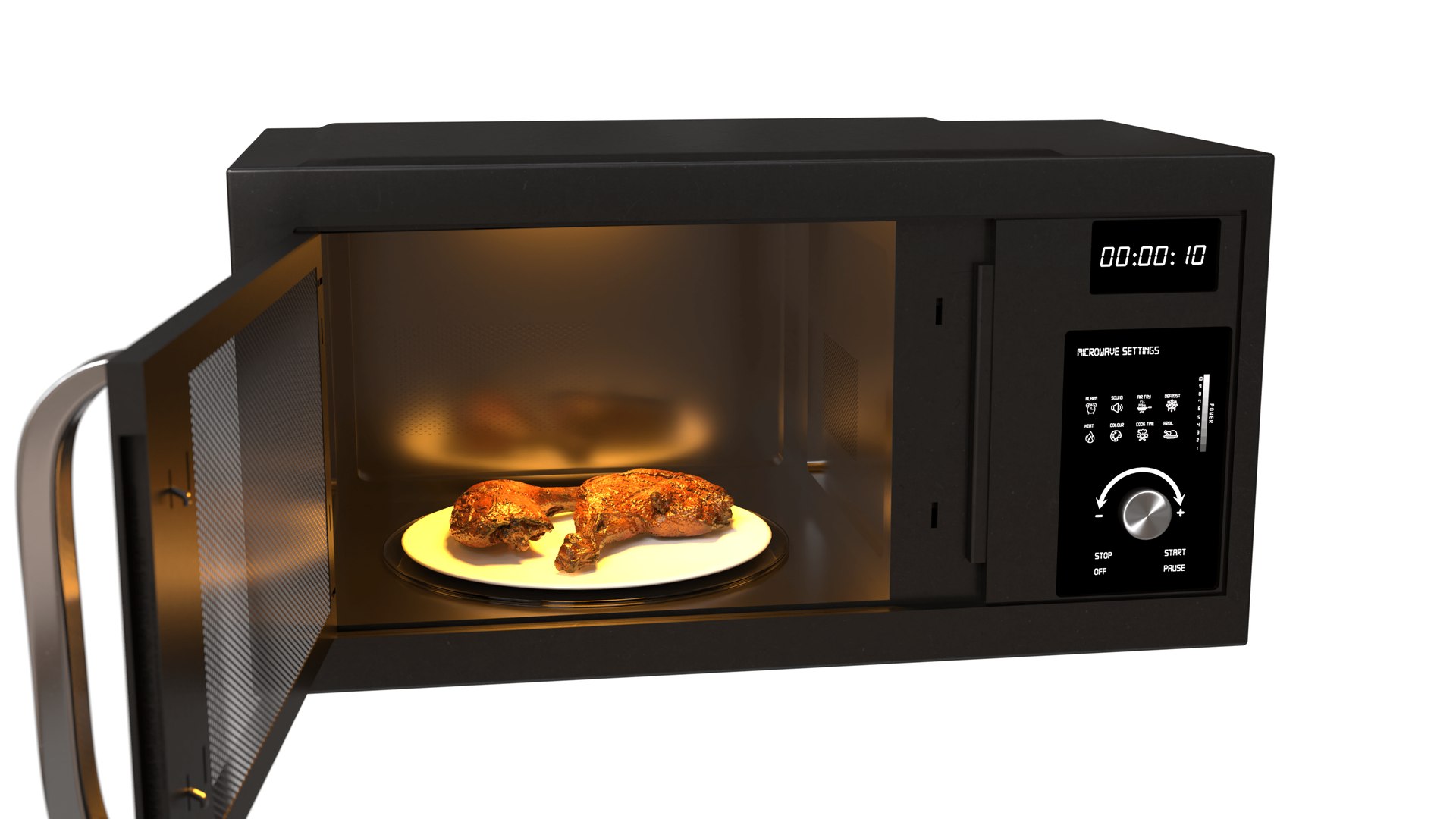 3D Model Microwave - TurboSquid 2004380