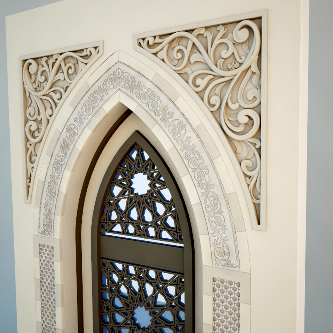 3d Islamic Arch Model