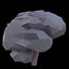 Brain Low-poly 3D Model - TurboSquid 1523488