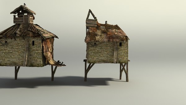 shack 3d model