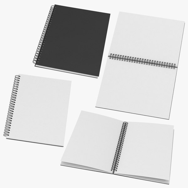 3D Sketchbook Models | TurboSquid