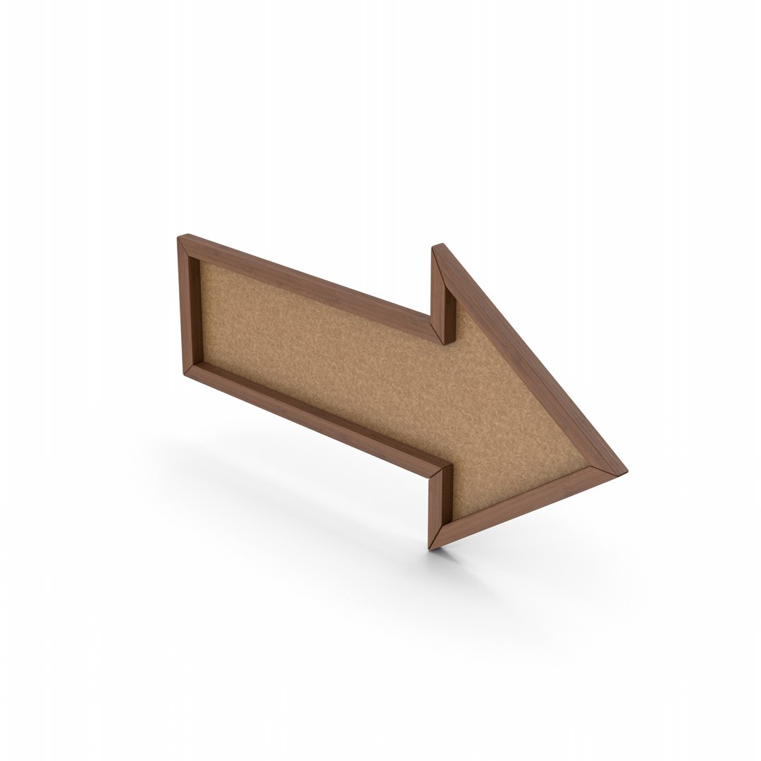 3D Wooden Arrow - TurboSquid 2060630