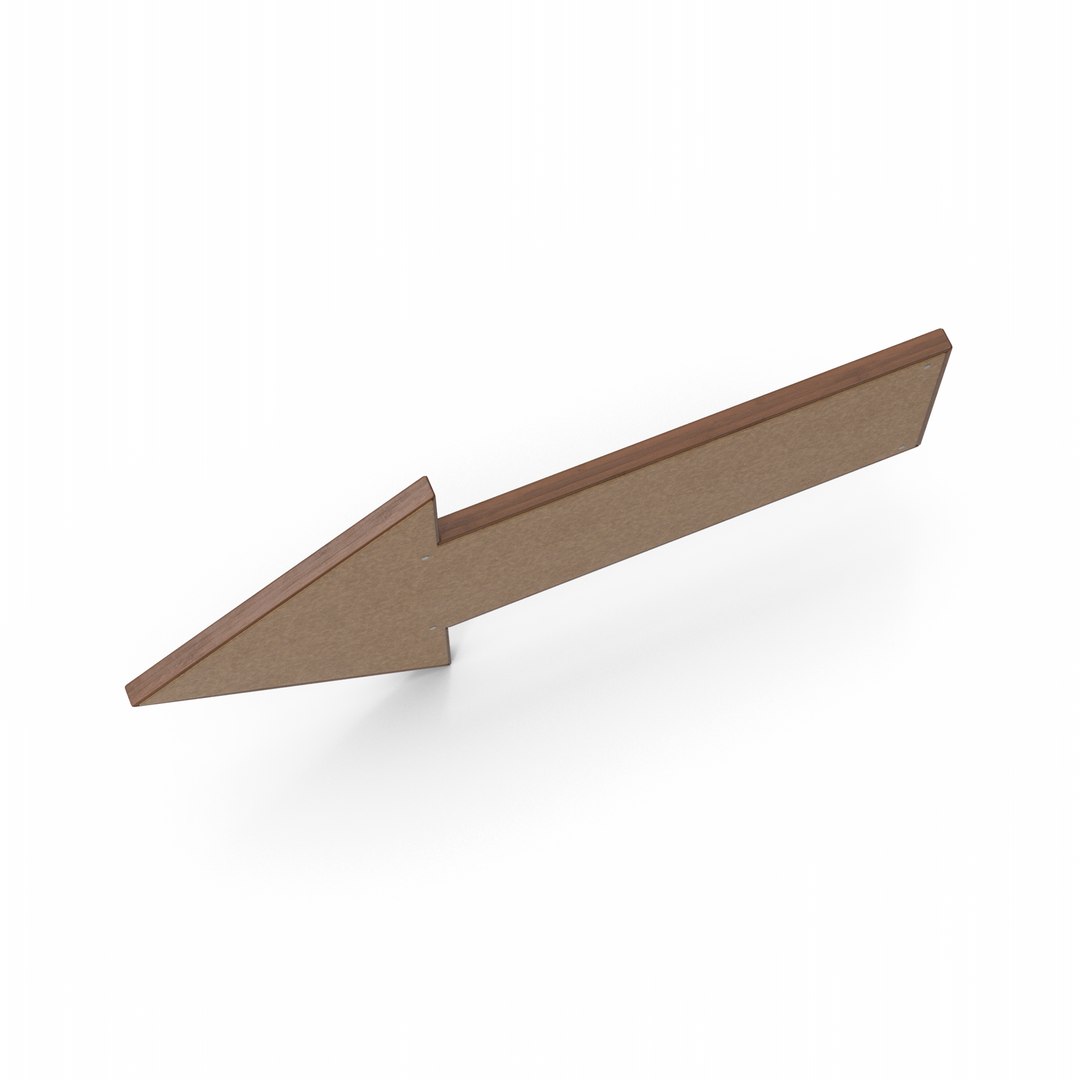 3D Wooden Arrow - TurboSquid 2060630