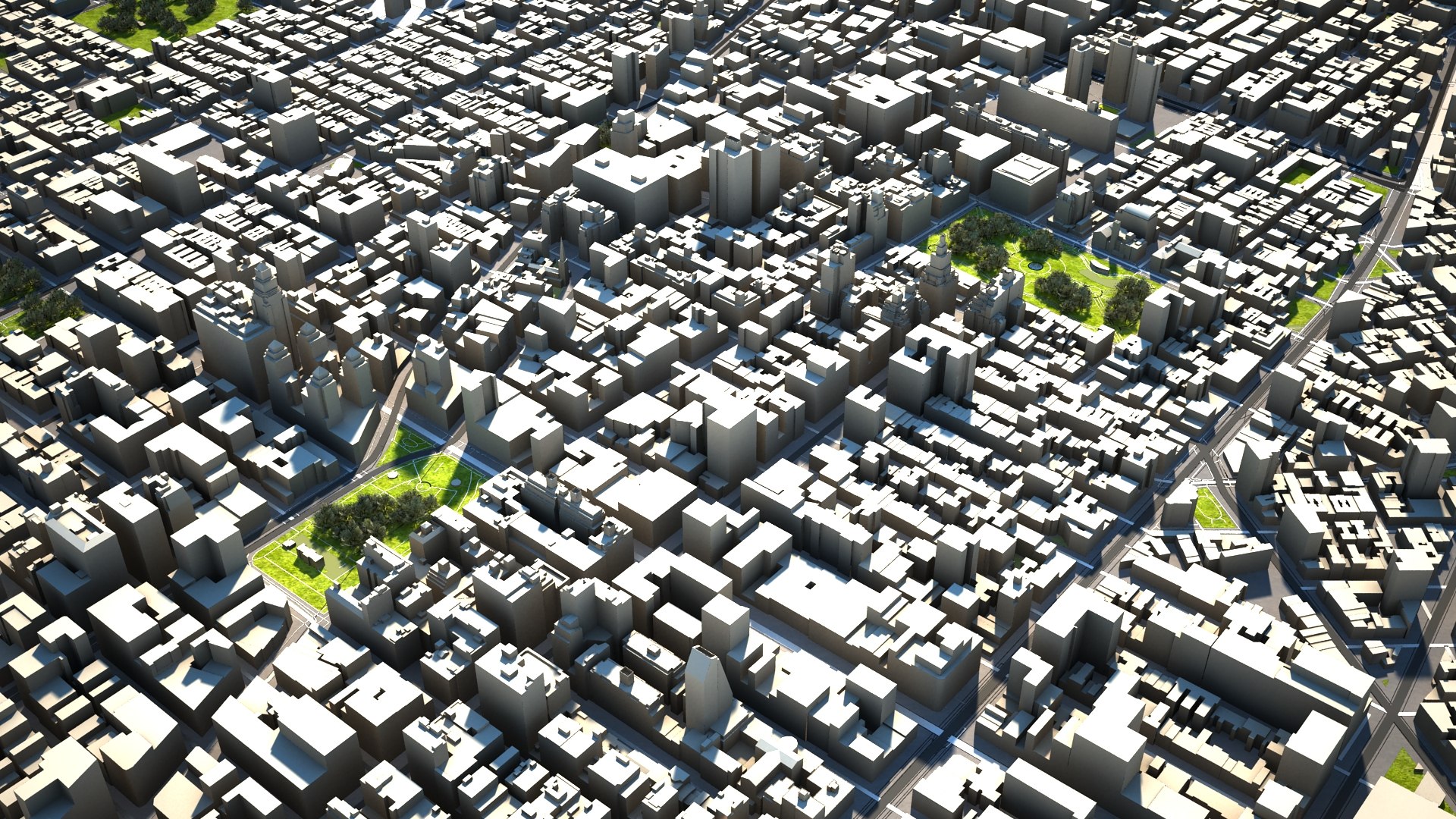 3D nyc city buildings model - TurboSquid 1568462