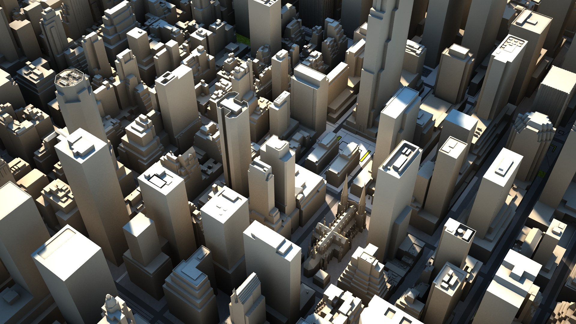 3D nyc city buildings model - TurboSquid 1568462