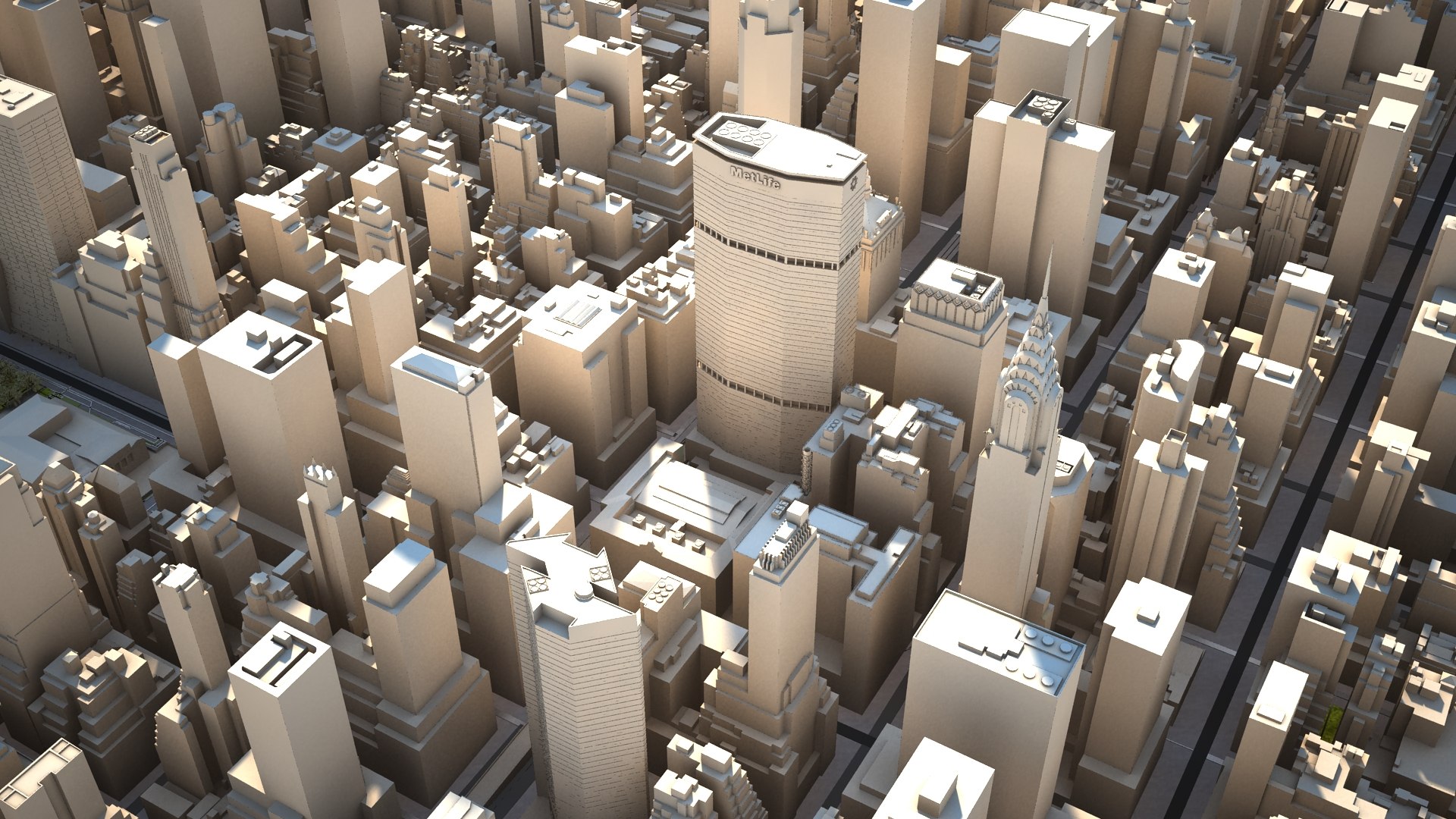 3D nyc city buildings model - TurboSquid 1568462