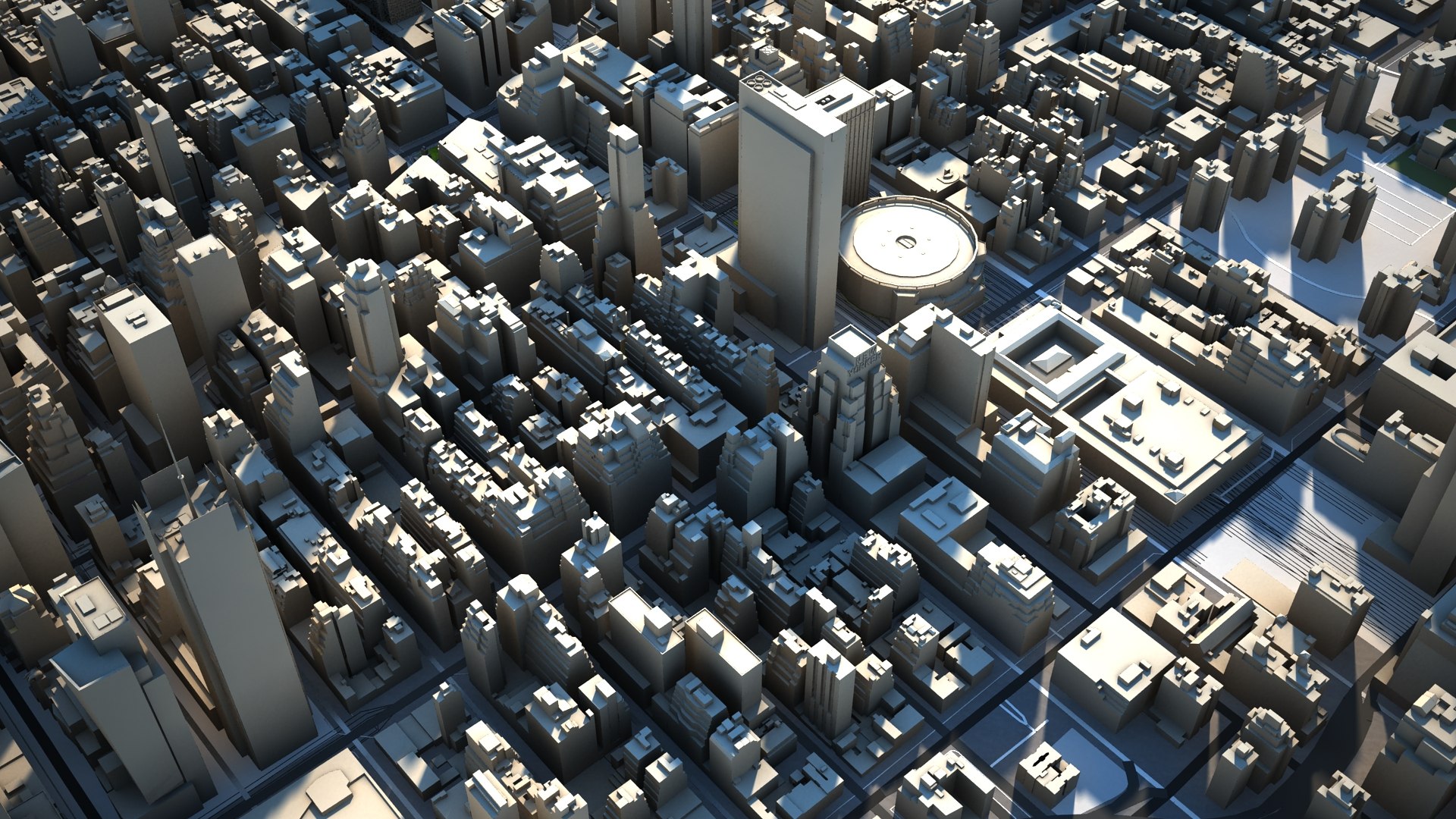 3D nyc city buildings model - TurboSquid 1568462