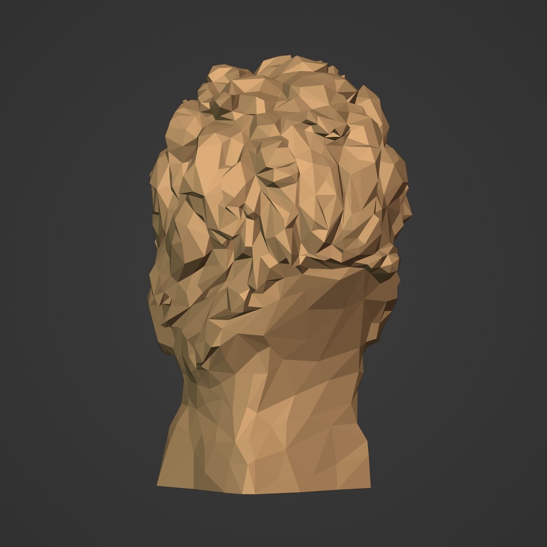 3D Low Poly Lion Figurine - TurboSquid 2016715
