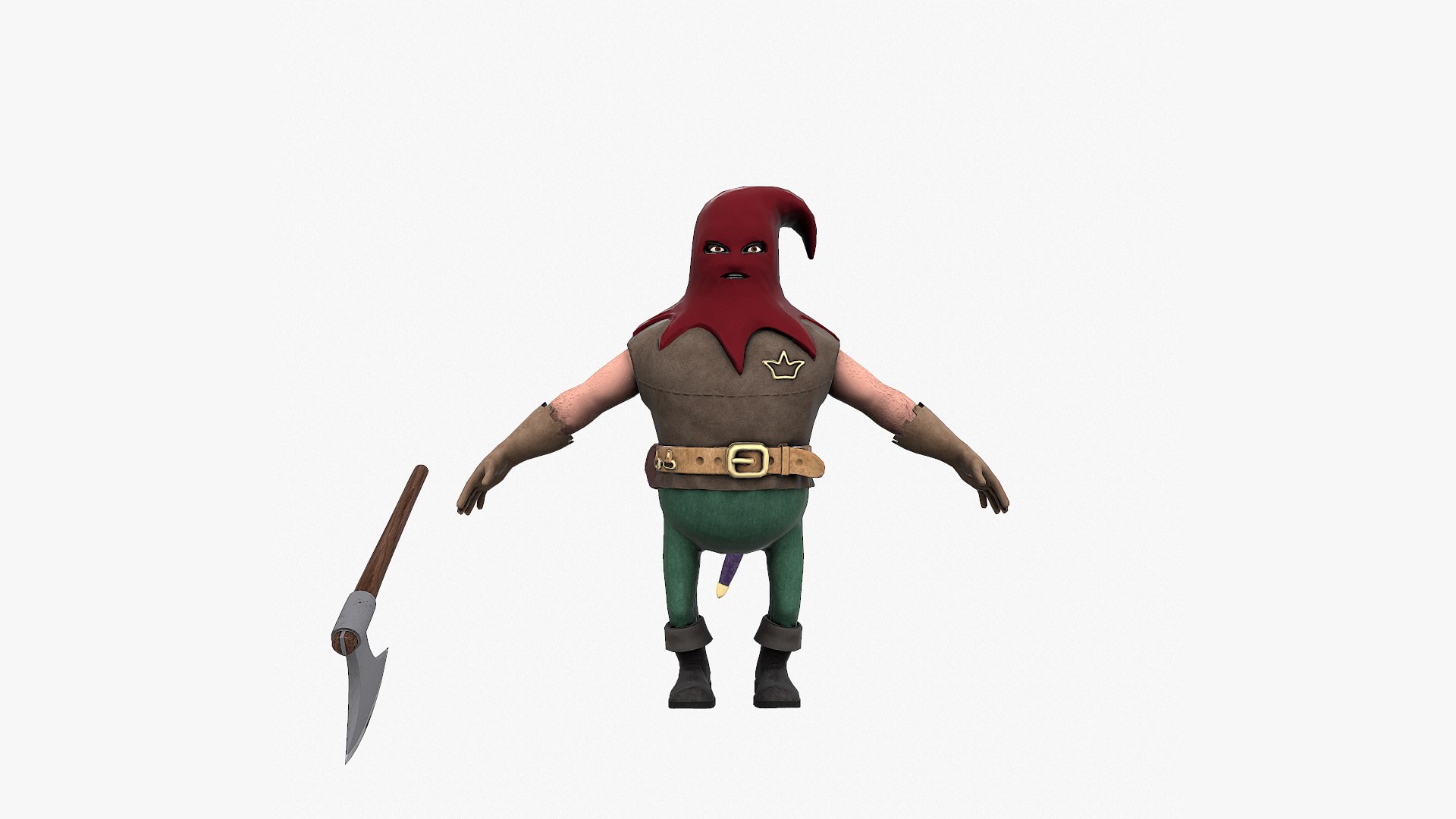 Executioner Rigged 3D Model - TurboSquid 1854219
