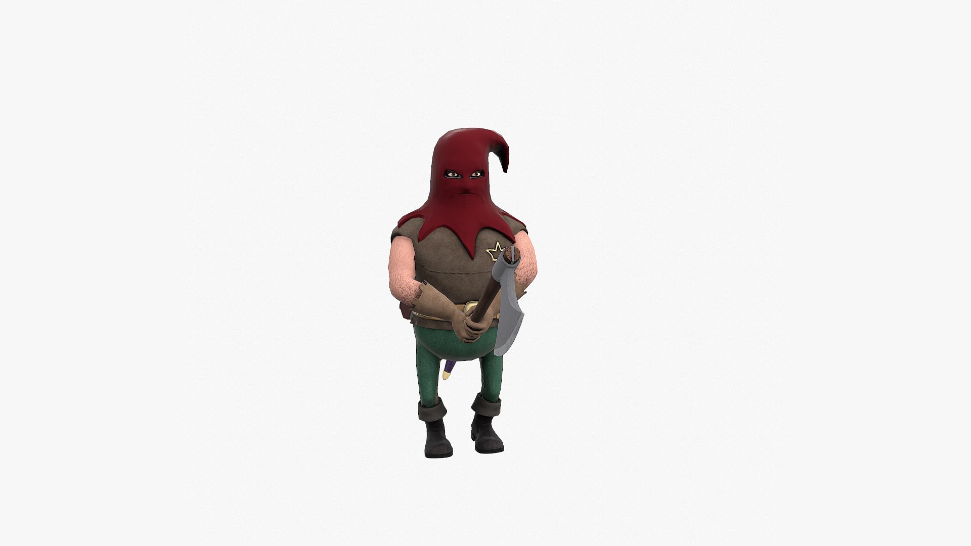 Executioner Rigged 3D Model - TurboSquid 1854219