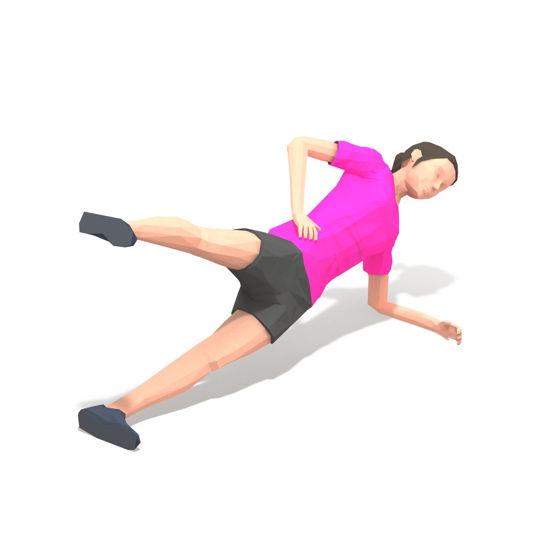 Animations Exercise Woman 3D Model - TurboSquid 1706711