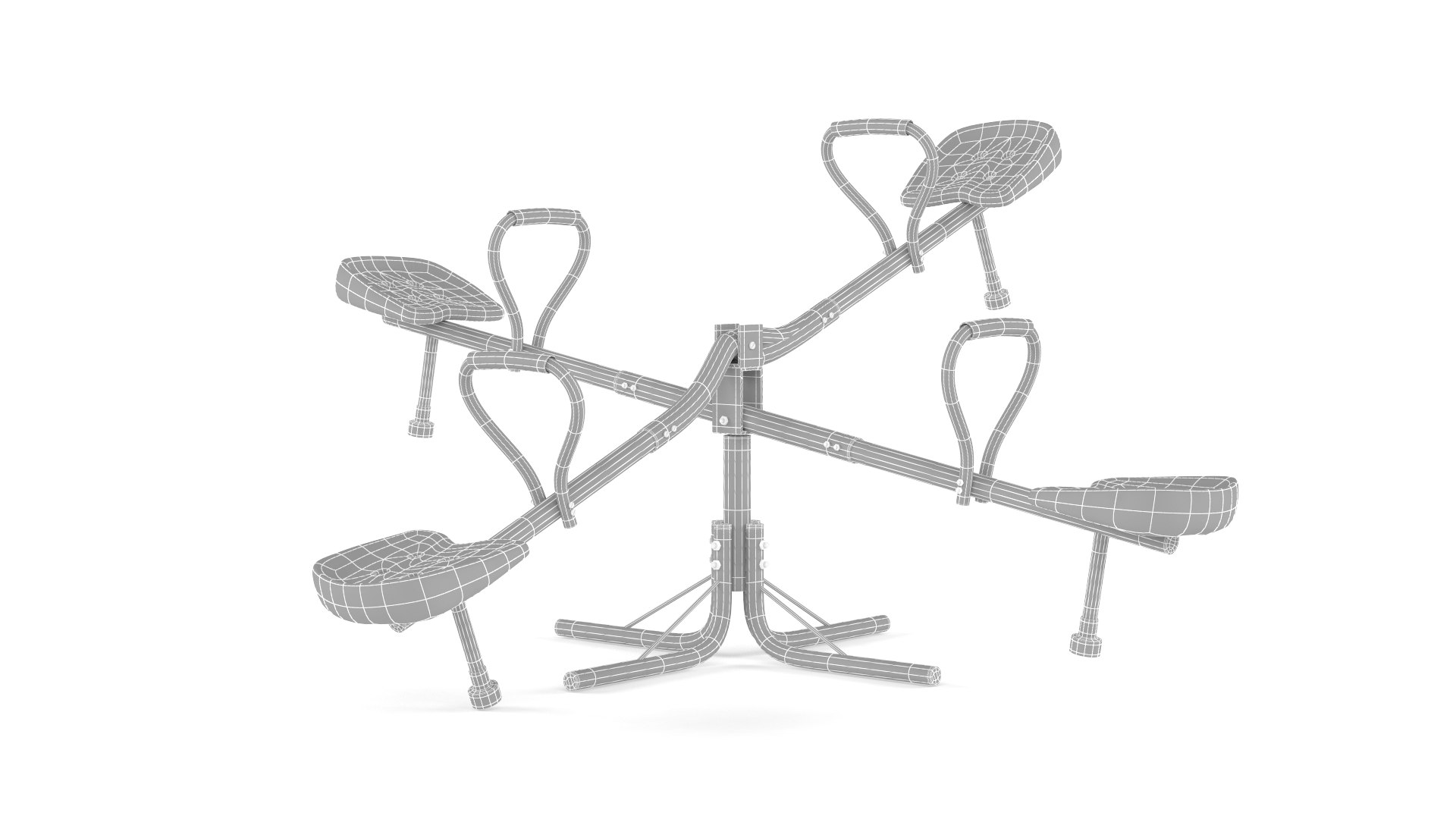 Kids Seesaw Collection 3D Model - TurboSquid 1837520