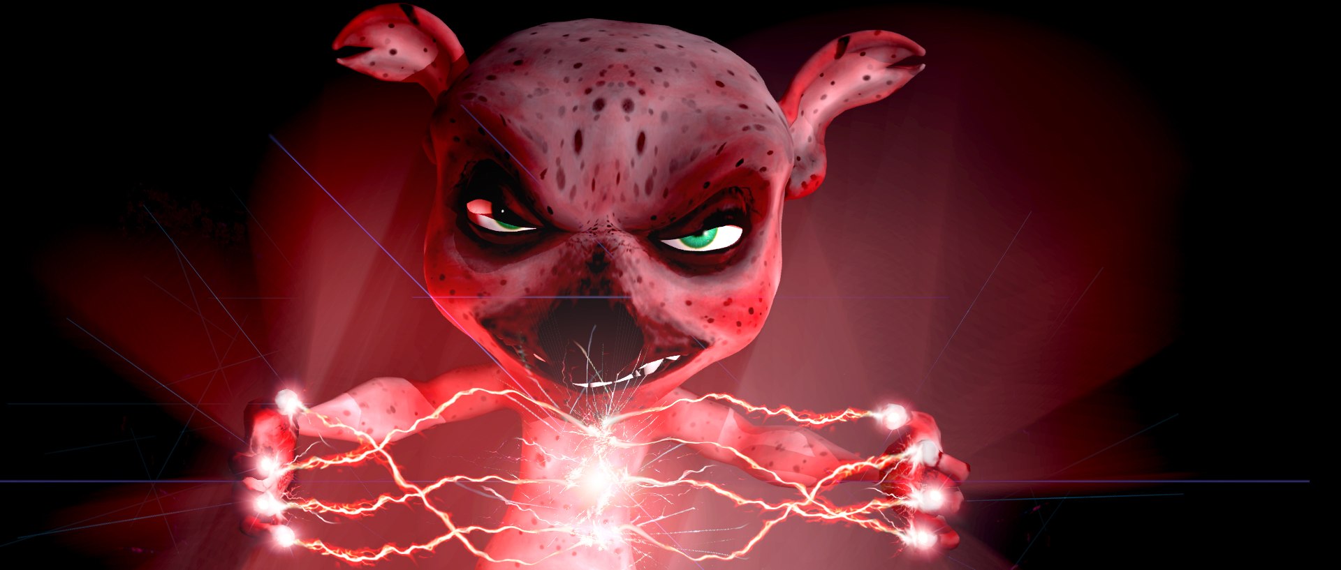 Creature Rigged Morph Targets 3d Max