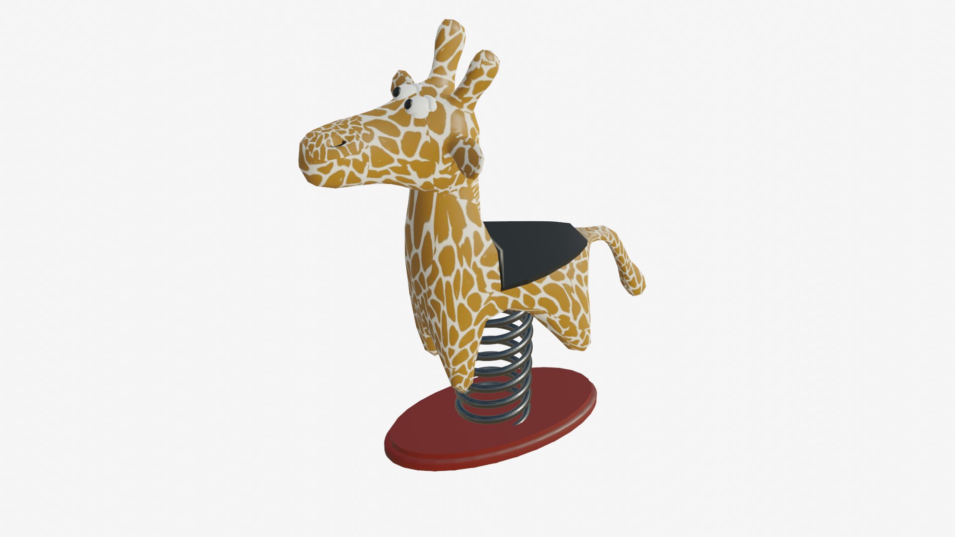 Spring Swing Rider Giraffe 3D - TurboSquid 1779840