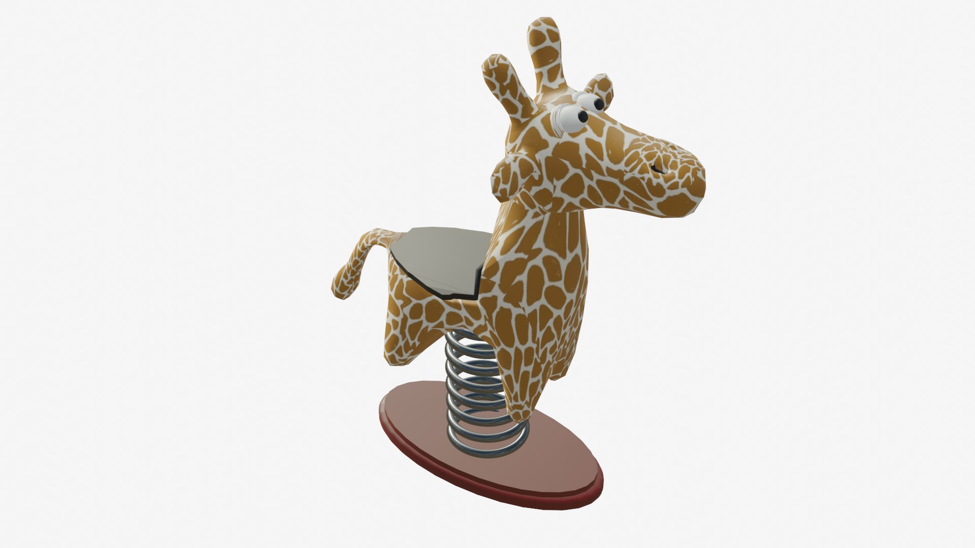 Spring Swing Rider Giraffe 3D - TurboSquid 1779840