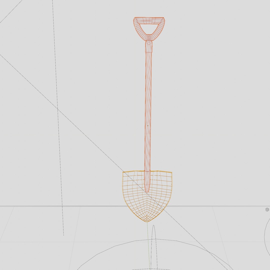 3D Shovel For Decoration Model - TurboSquid 1972414