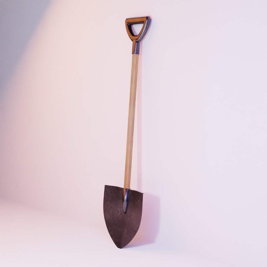 3D Shovel For Decoration Model - TurboSquid 1972414