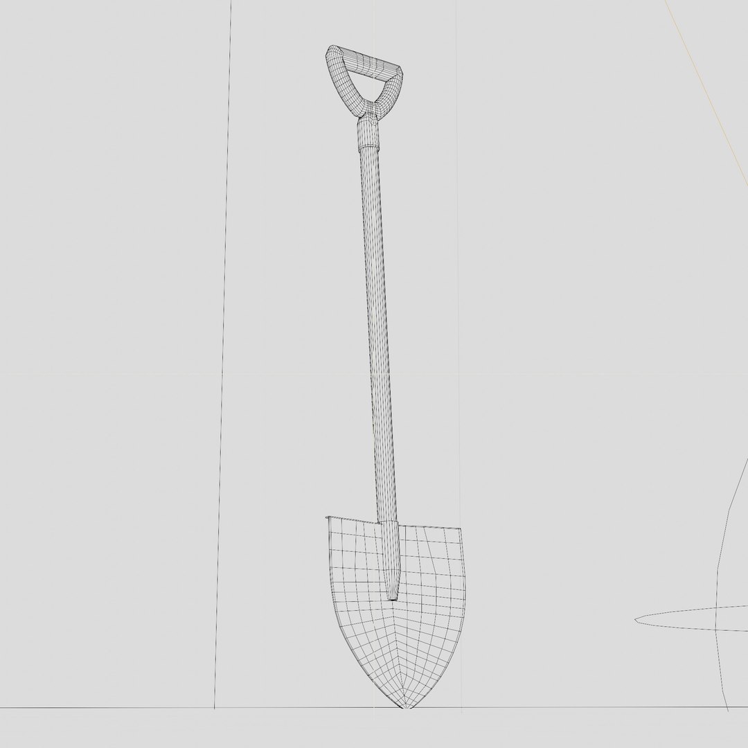 3D Shovel For Decoration Model - TurboSquid 1972414