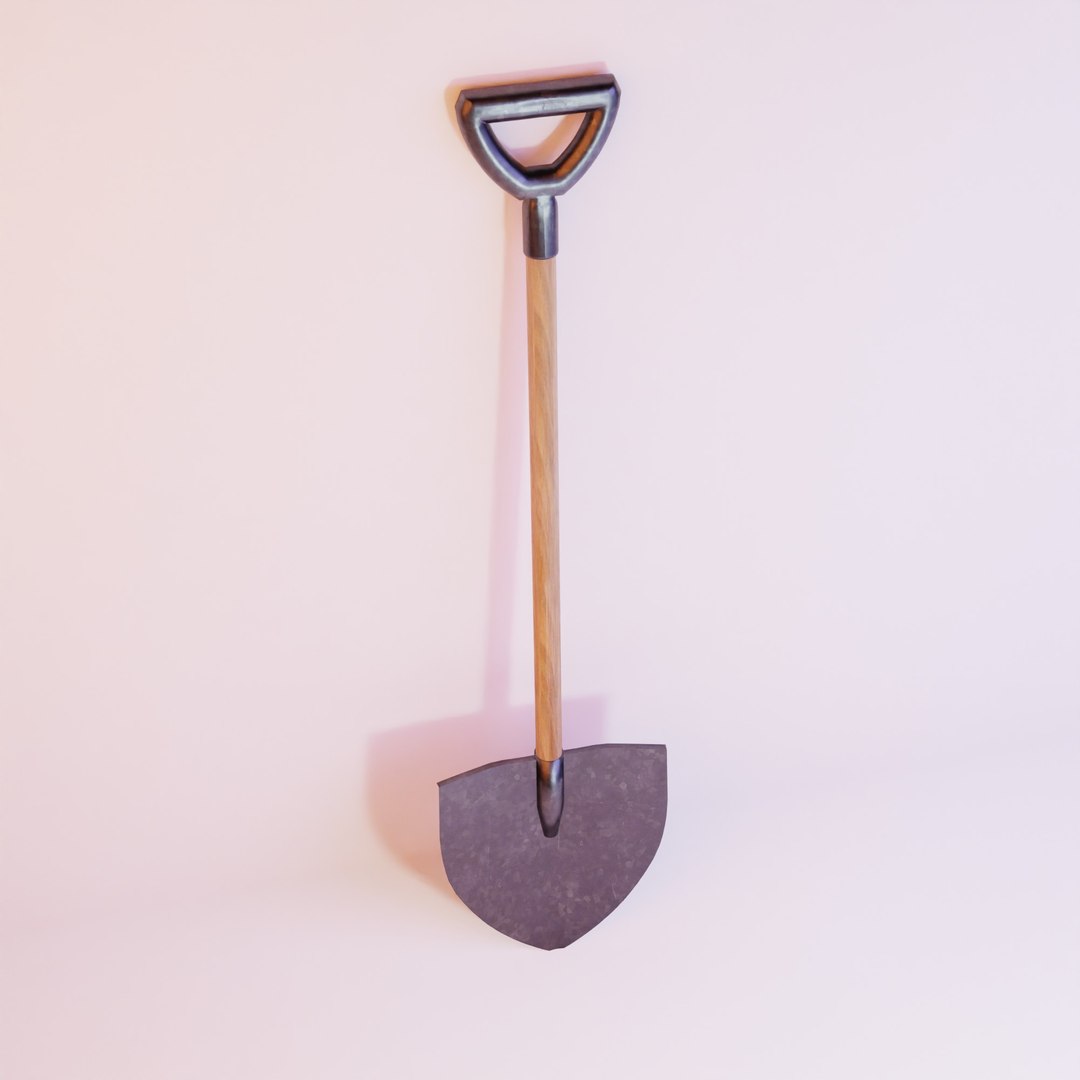 3D Shovel For Decoration Model - TurboSquid 1972414