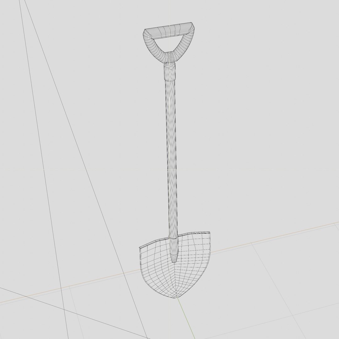 3D Shovel For Decoration Model - TurboSquid 1972414