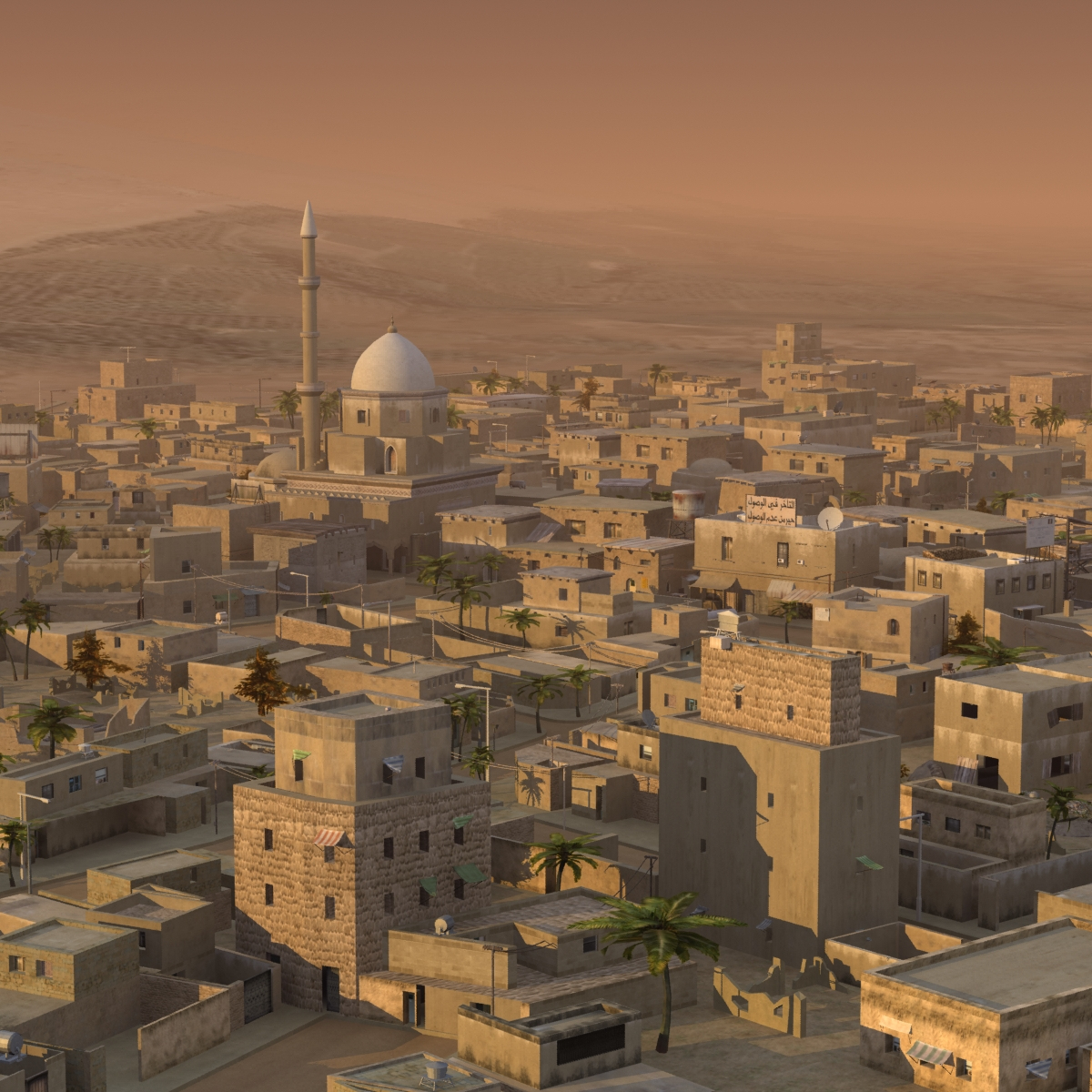 modelo 3d Árabe Suburbio St02 - TurboSquid 775593