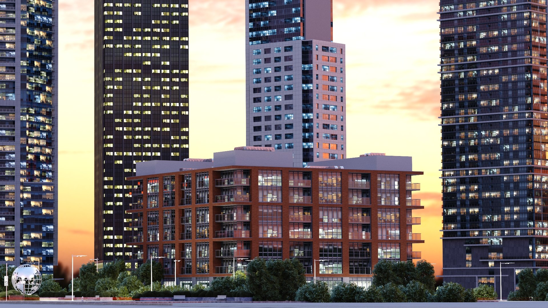 3D 126 Simcoe St V17 - TurboSquid 1966884
