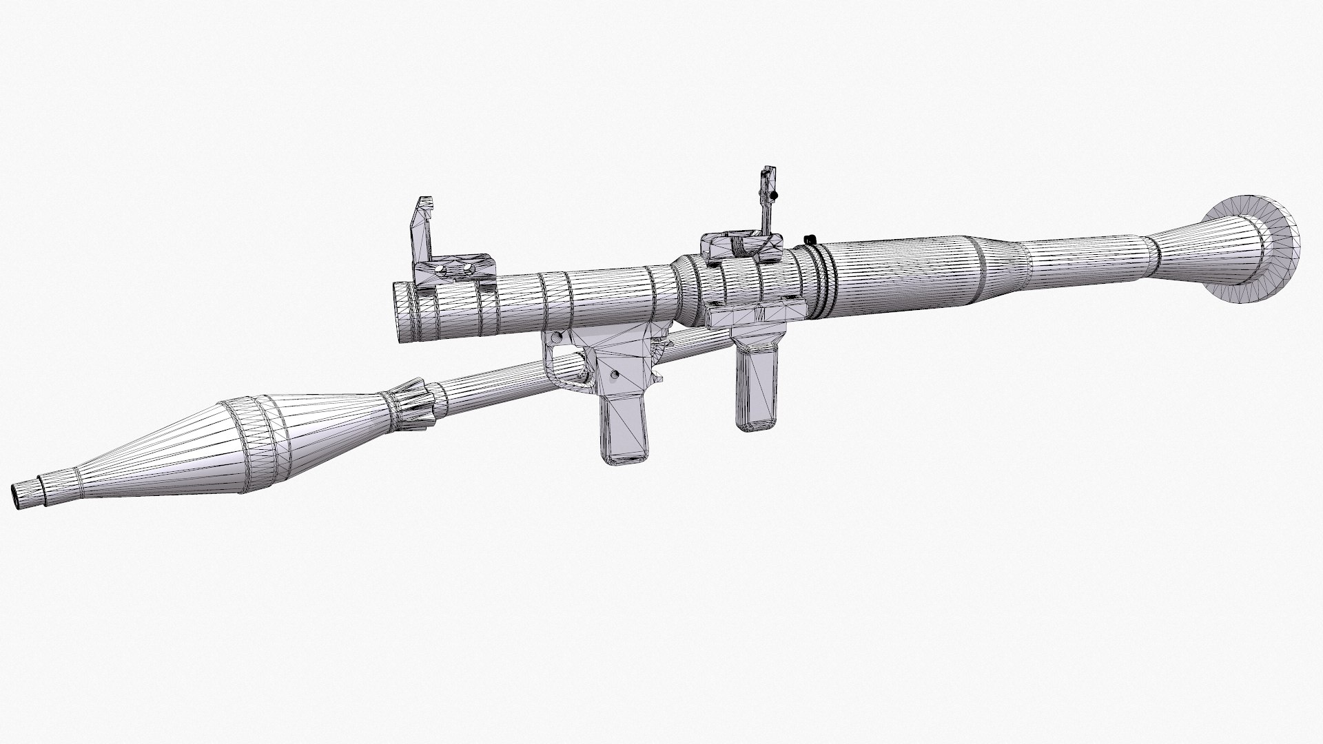 Free 3D RPG7 Low-poly PBR Free Model - TurboSquid 2104997