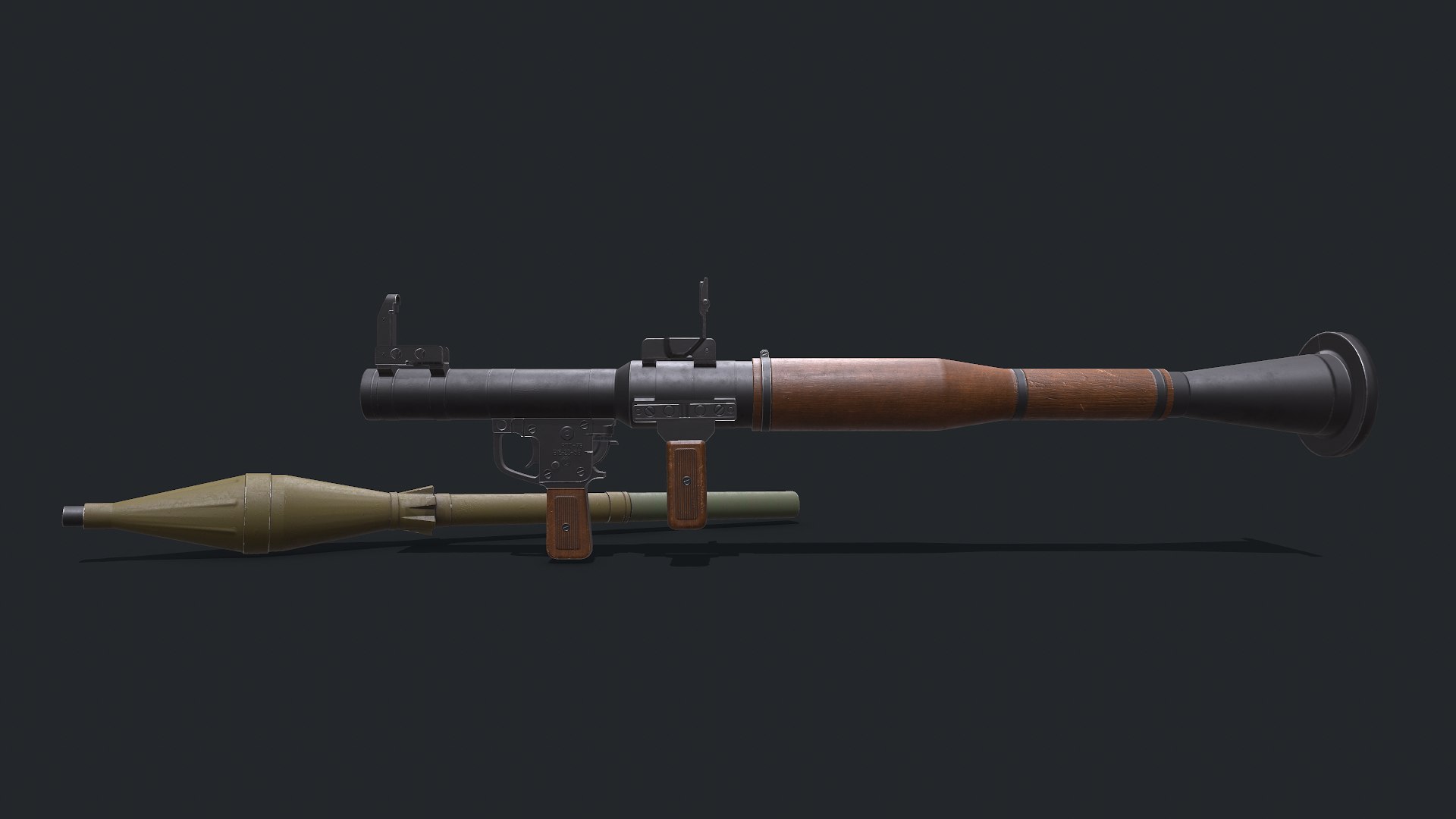 Free 3D RPG7 Low-poly PBR Free Model - TurboSquid 2104997