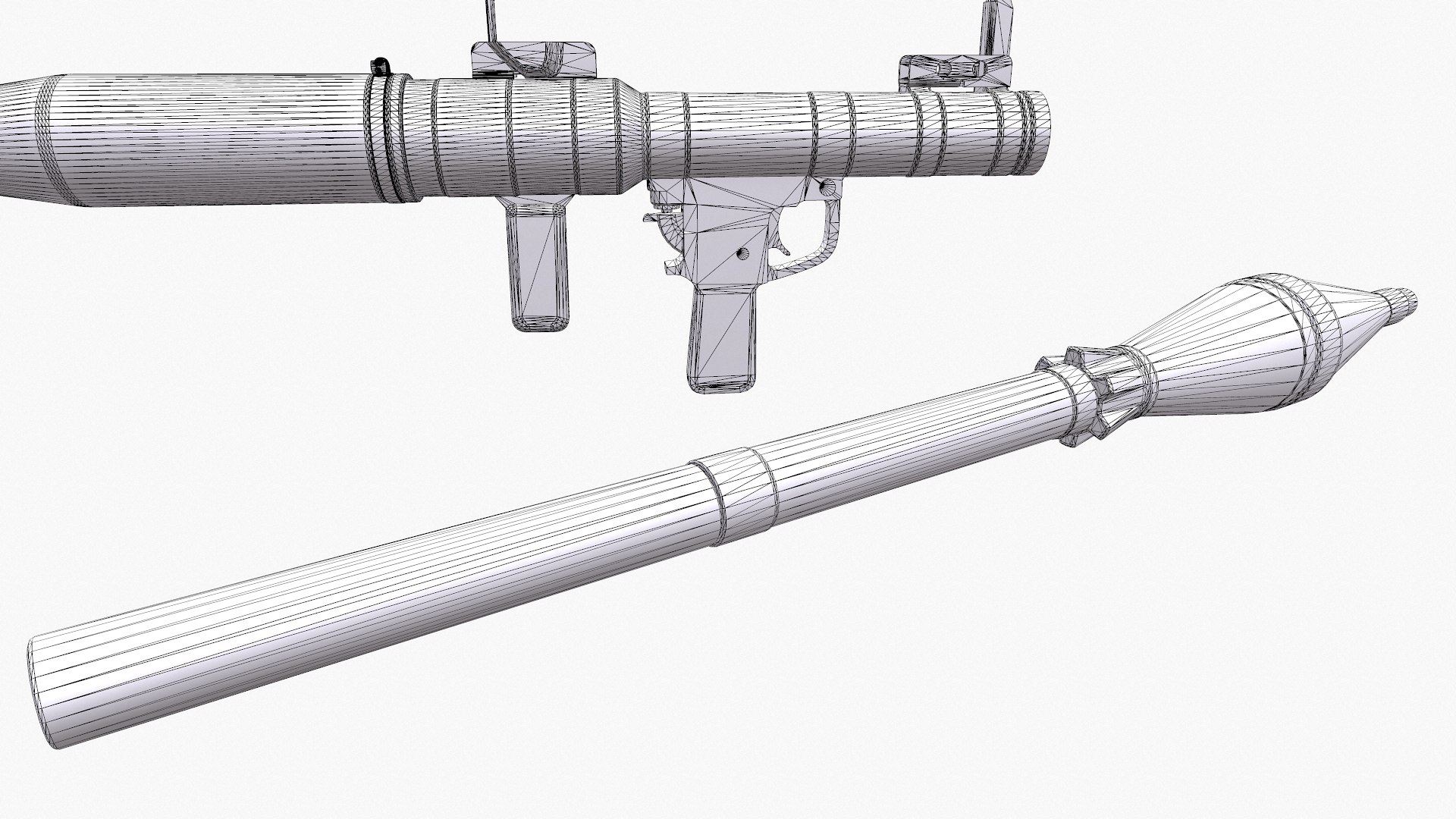 Free 3D RPG7 Low-poly PBR Free Model - TurboSquid 2104997
