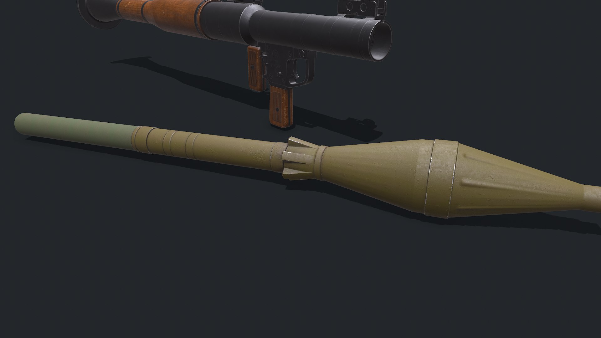 Free 3D RPG7 Low-poly PBR Free Model - TurboSquid 2104997