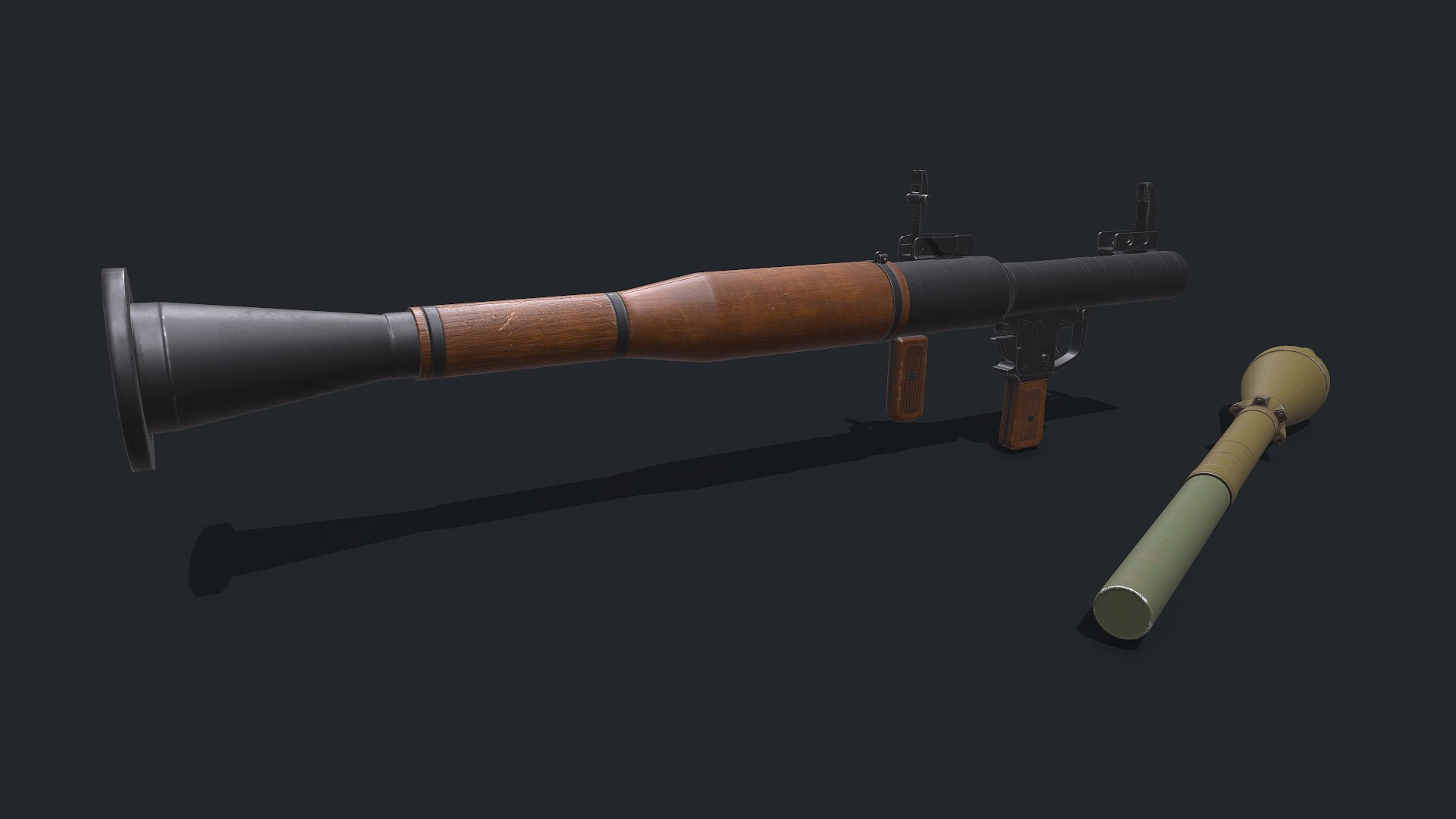 Free 3D RPG7 Low-poly PBR Free Model - TurboSquid 2104997