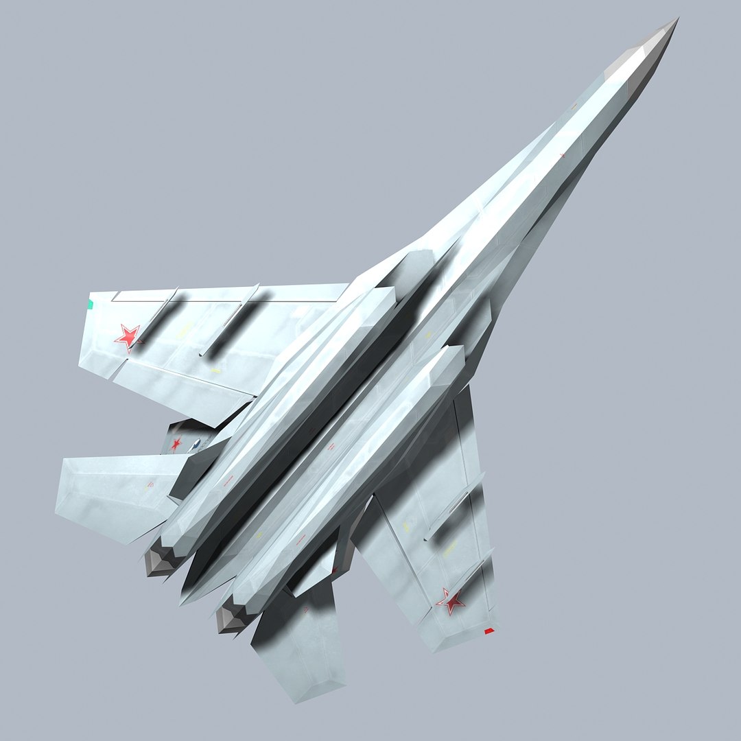 SU-27Z- Stealth Fighter model - TurboSquid 1945051
