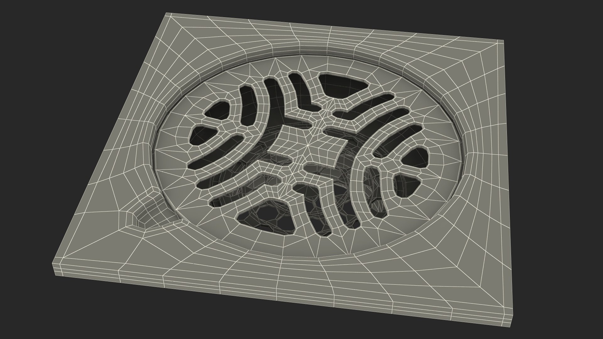 Shower Drain for Bathroom 3D model - TurboSquid 2040264