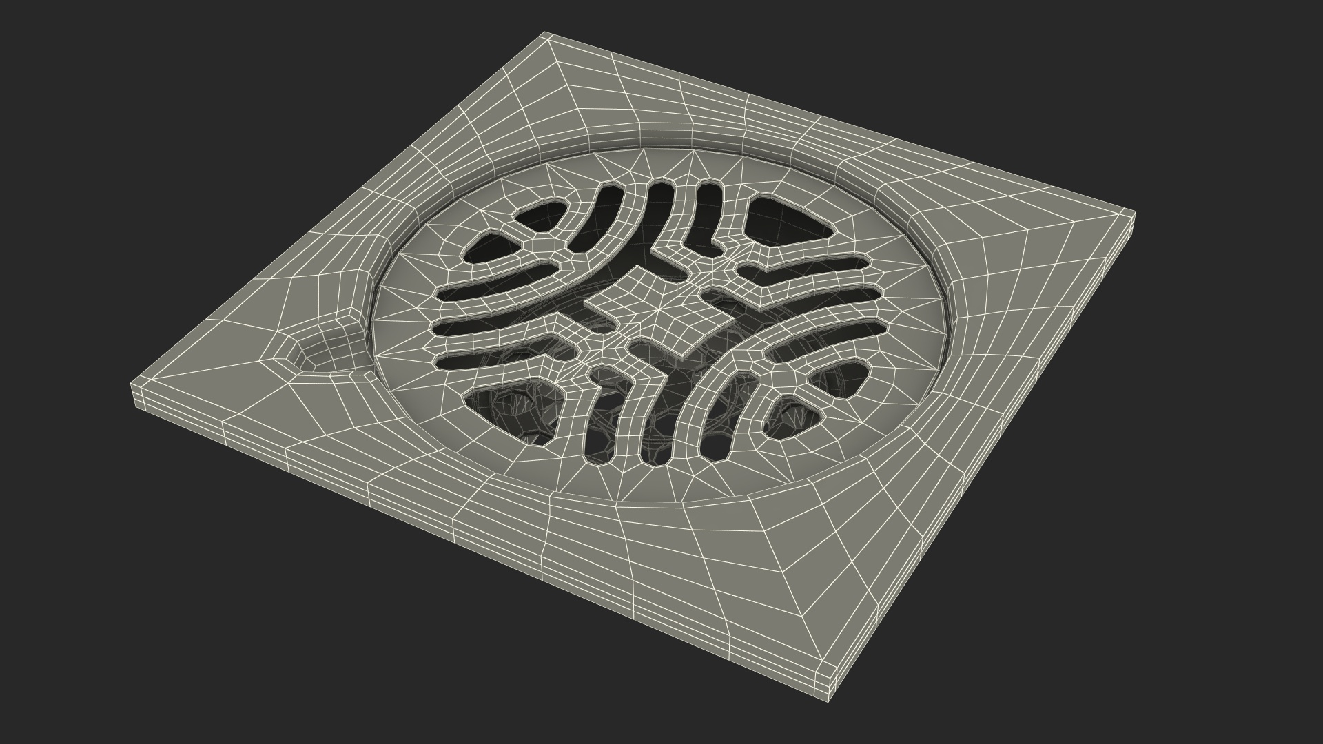 Shower Drain for Bathroom 3D model - TurboSquid 2040264