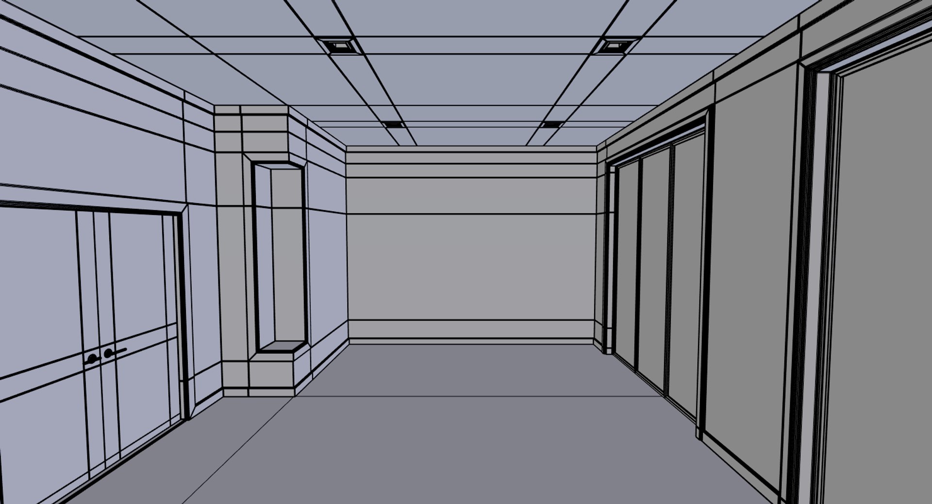 Modern interior scene model - TurboSquid 1374465