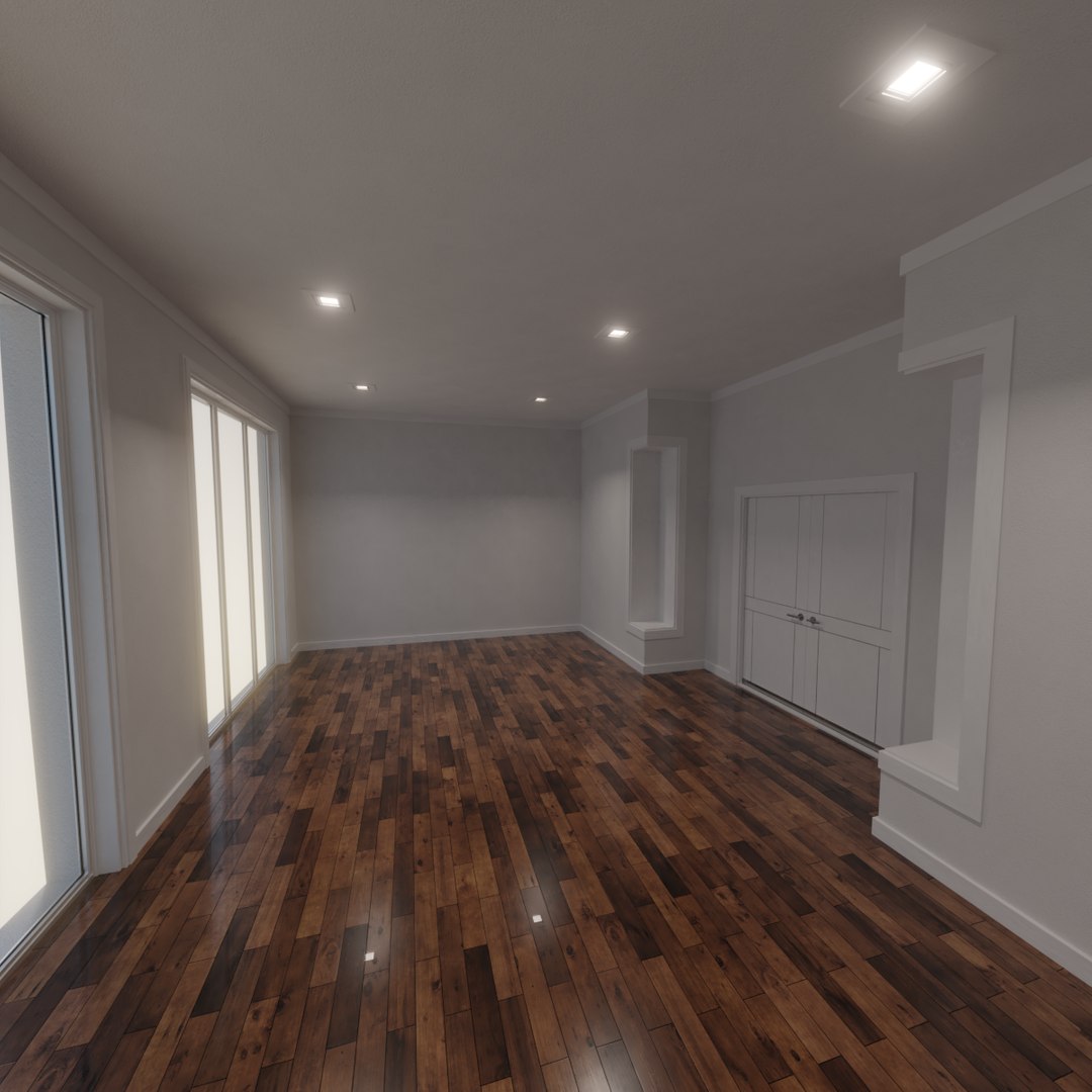 Modern interior scene model - TurboSquid 1374465