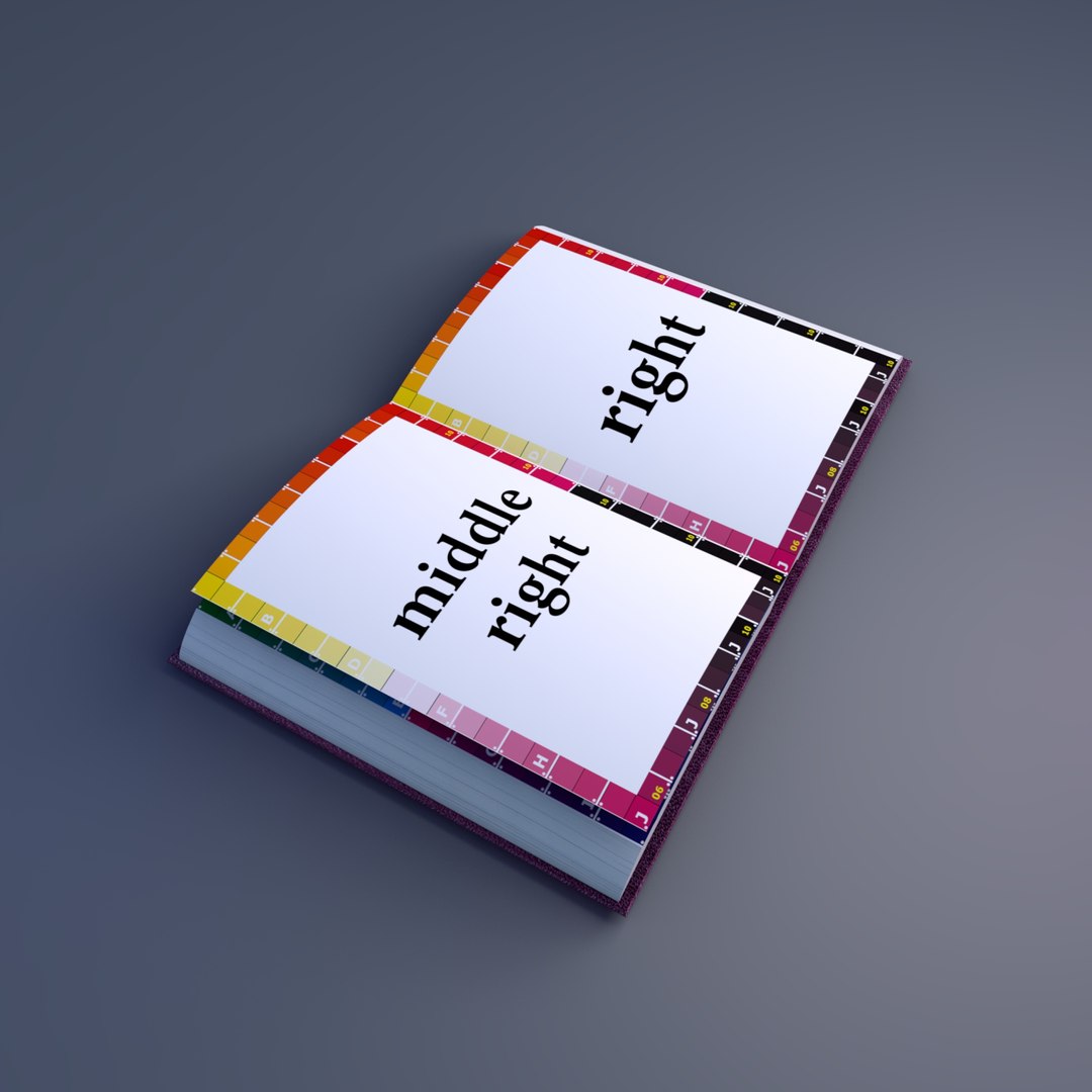 3D Rigged Book Template Model - TurboSquid 1412477